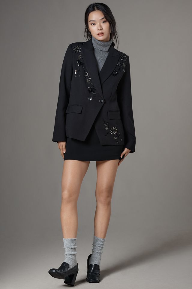 Ranna Gill Embellished Blazer | Anthropologie