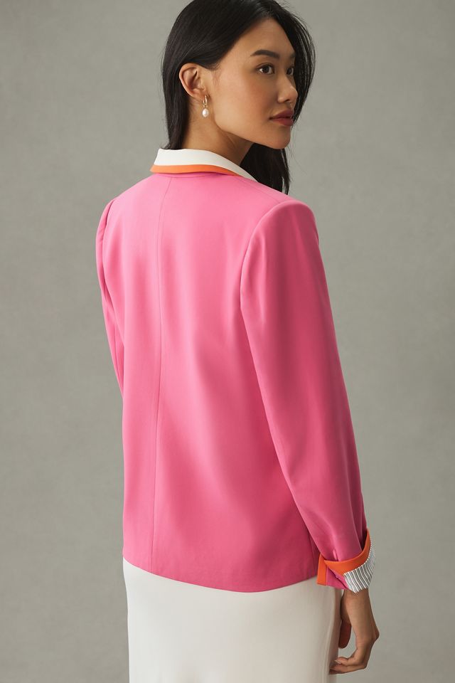 Maeve Colorblock Blazer | Anthropologie