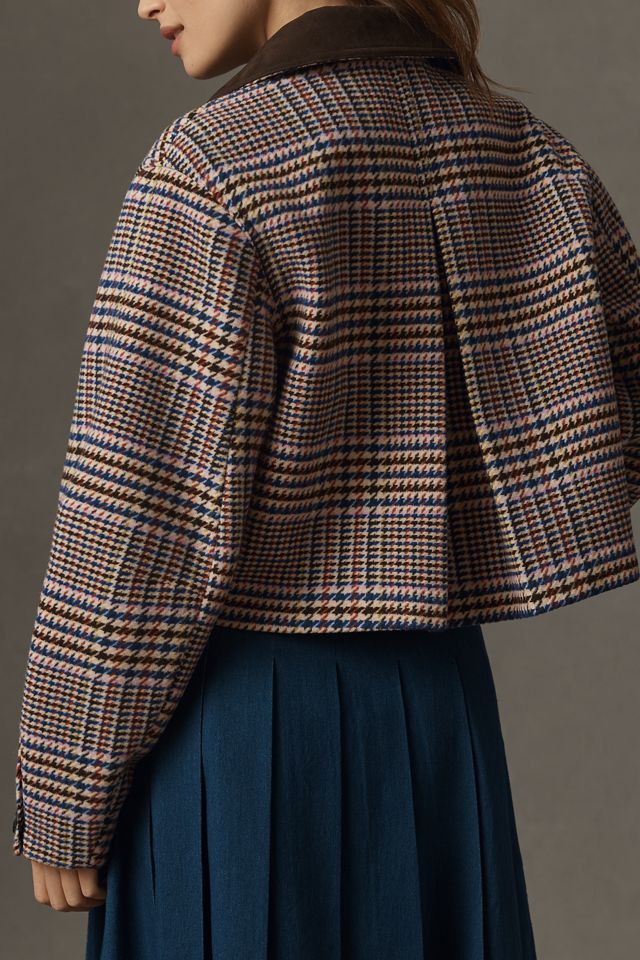 Avec Les Filles Cropped Boxy Jacket | Anthropologie