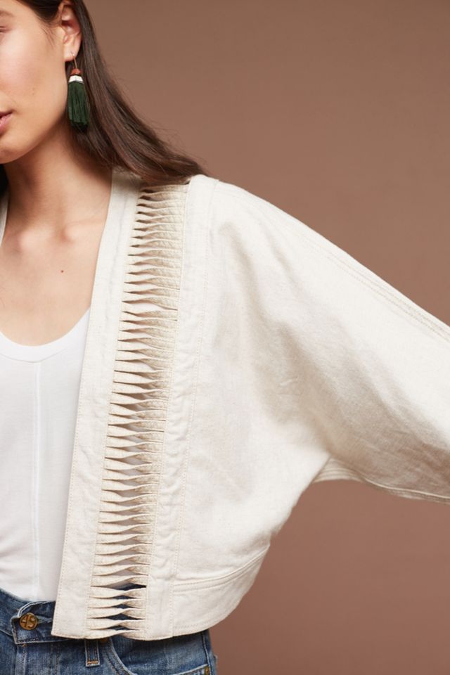 Cropped Ladder Jacket | Anthropologie