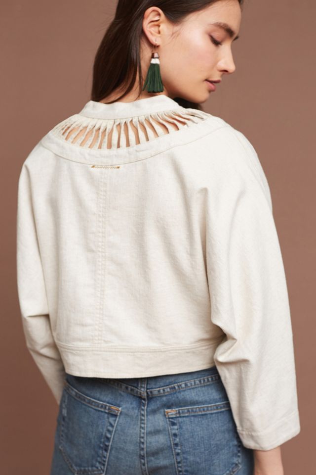 Cropped Ladder Jacket | Anthropologie