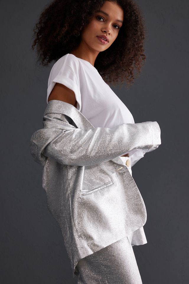 Stella Nova Metallic Ivy Blazer | Anthropologie UK