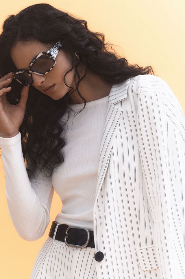 The Ettie Blazer by Maeve: Striped Edition | Anthropologie