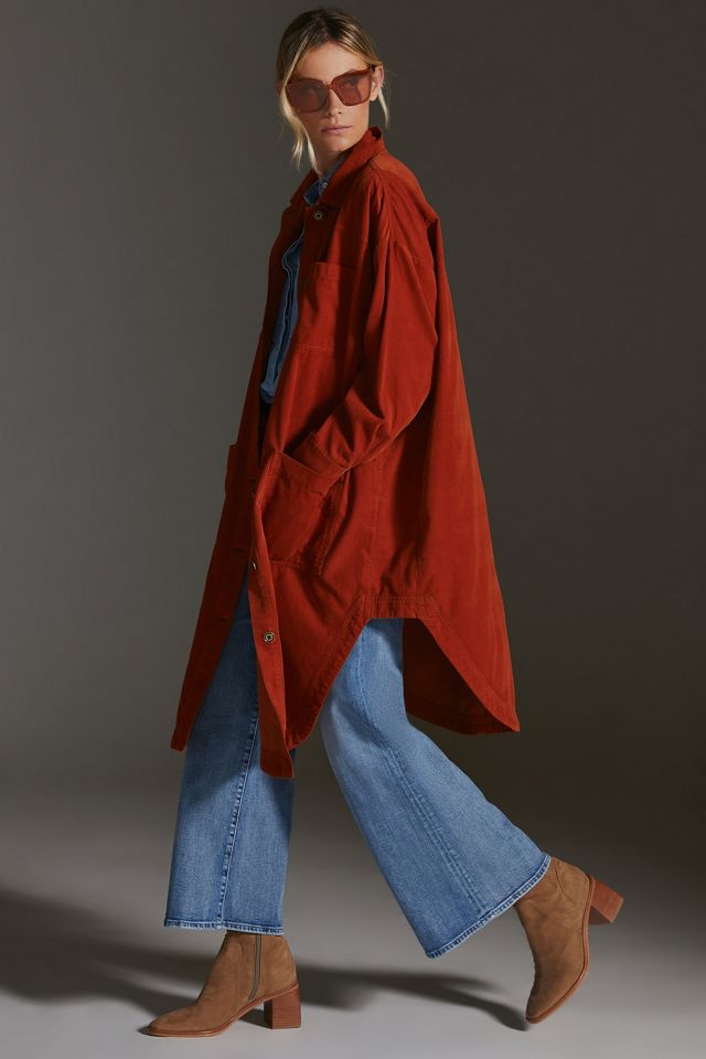 Pilcro Corduroy Duster | Anthropologie