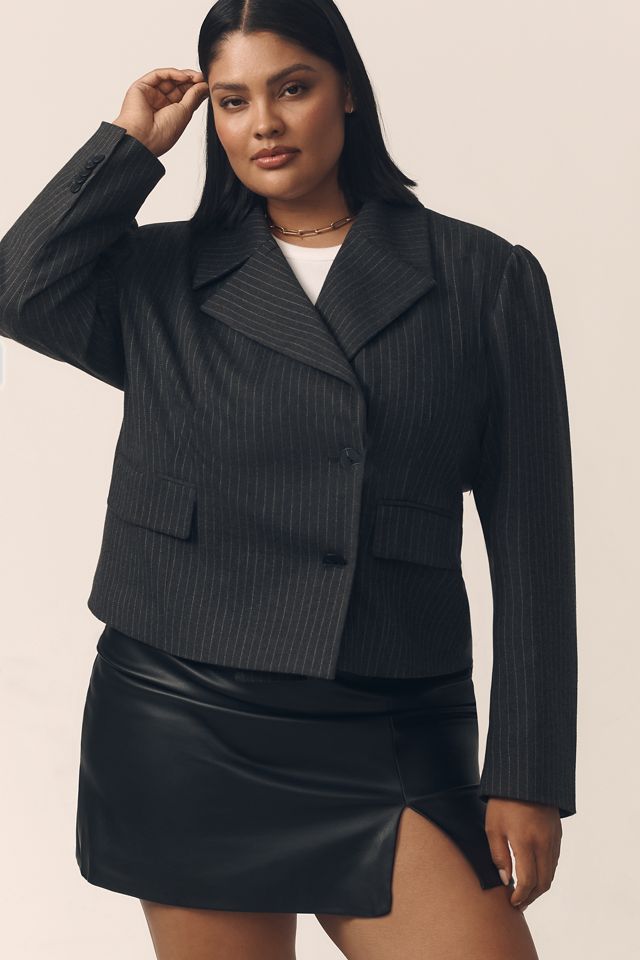 Maeve 80s Boxy Blazer Jacket | Anthropologie