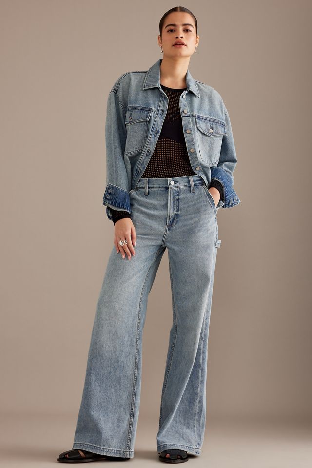 Pistola Mandy Cropped Denim Jacket | Anthropologie UK