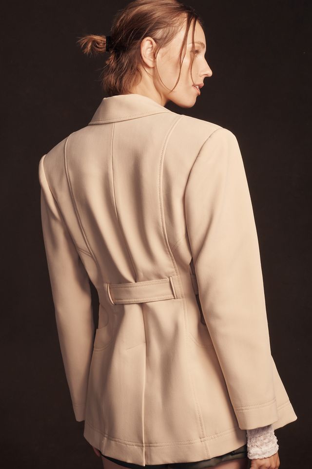 Acler Norfolk Belted Blazer | Anthropologie