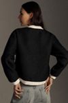 By Anthropologie Colorblock Tweed Coatigan | Anthropologie