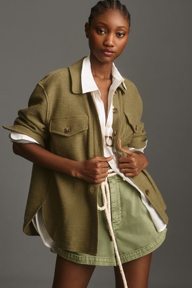 Sanctuary Terra Knit Shacket | Anthropologie