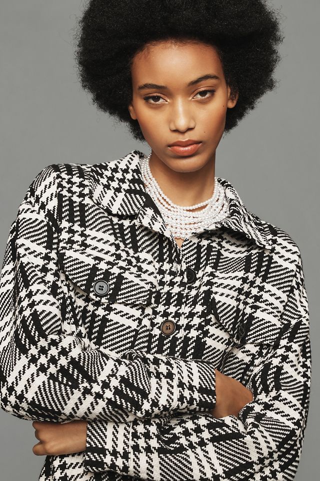 Sanctuary Plaid Shacket | Anthropologie