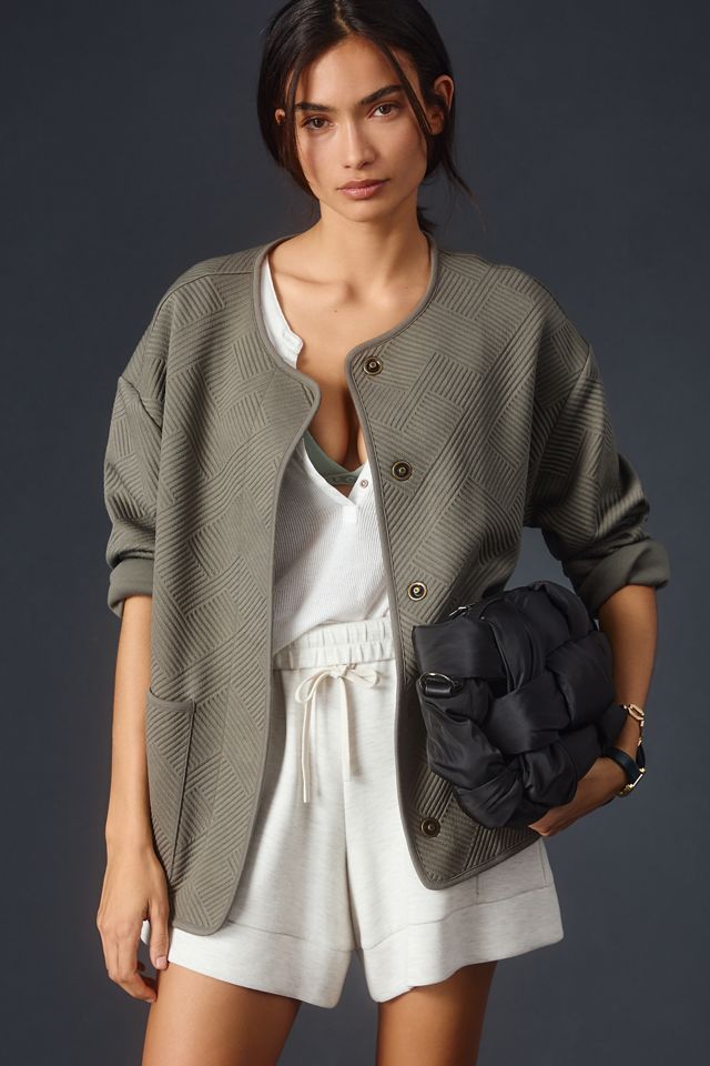 Sanctuary Textured Knit Shacket | Anthropologie