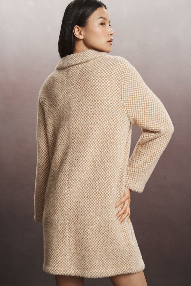 Sanctuary Hometown Fuzzy Knit Coat | Anthropologie