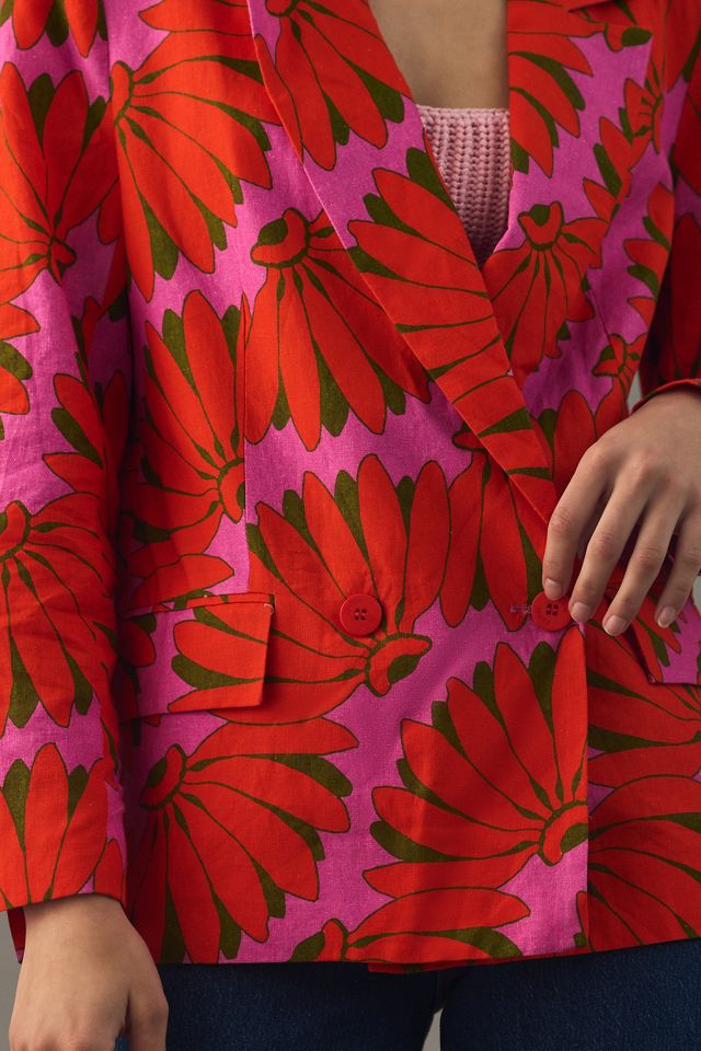 Farm Rio Copacabana Blazer | Anthropologie