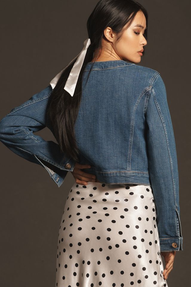 Maeve Coco Denim Jacket | Anthropologie