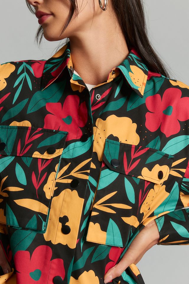 Pepaloves Floral Jacket | Anthropologie