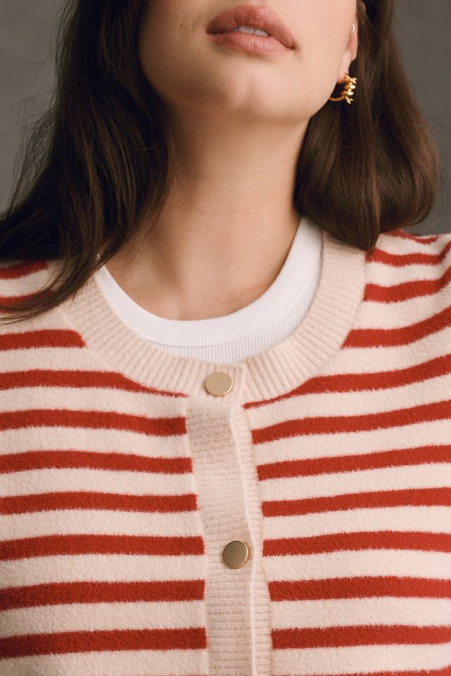NVLT Striped Coatigan Sweater | Anthropologie