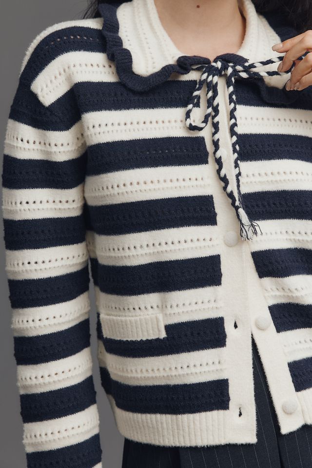 NVLT Crochet Knit Jacket | Anthropologie
