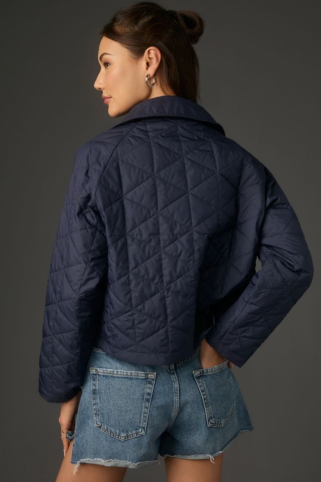 Save The Duck Maggie Quilted Cropped Jacket | Anthropologie