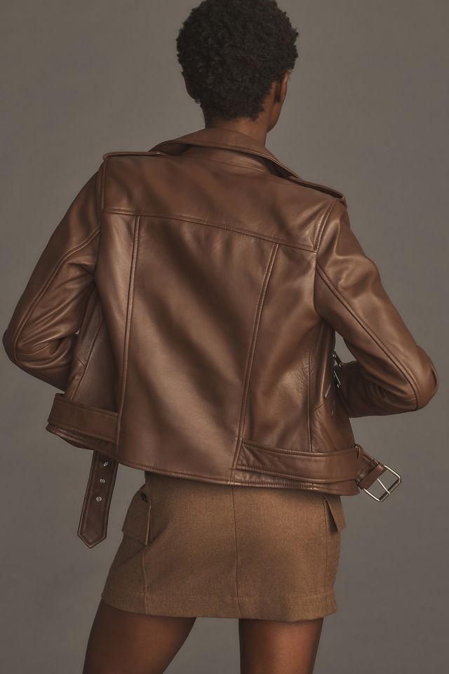 Walter Baker Allison Leather Moto Jacket | Anthropologie