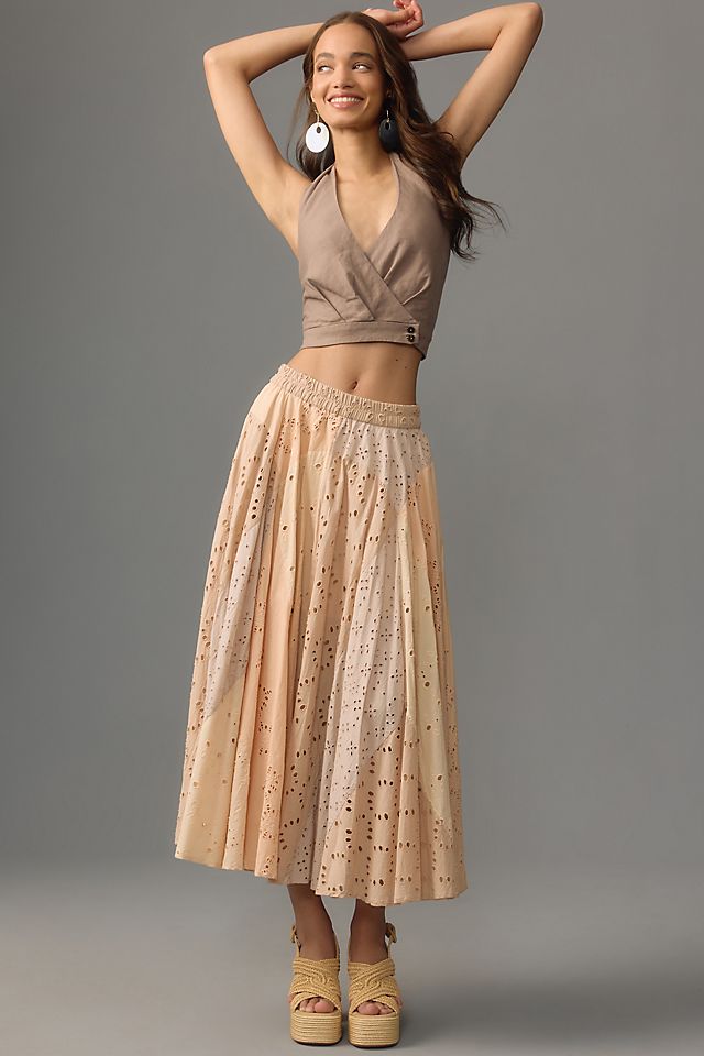 Mes Demoiselles Pallas Midi Skirt | Anthropologie Mes Demoiselles Pallas Midi Skirt | Anthropologie