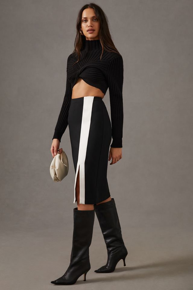 Maeve Colorblock Skirt | Anthropologie