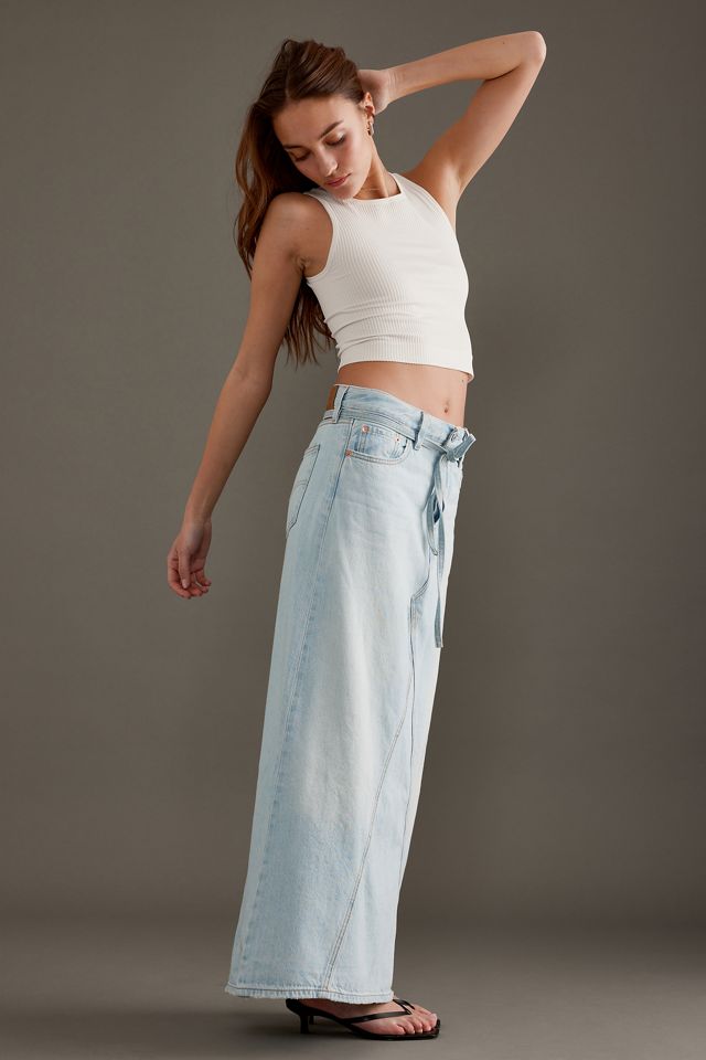 Levi's Icon Denim Maxi Skirt | Anthropologie UK