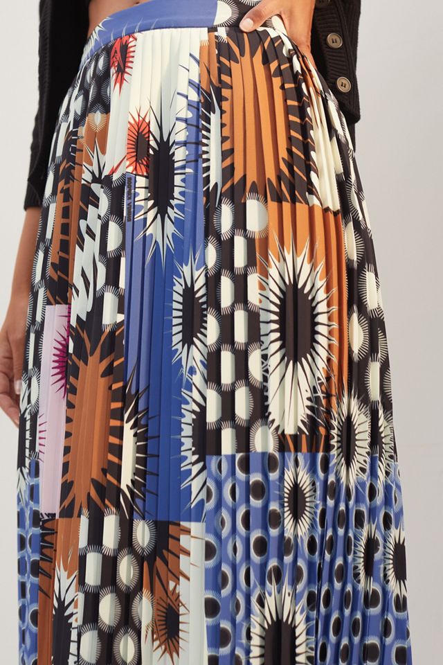 Abstract Midi Skirt | Anthropologie