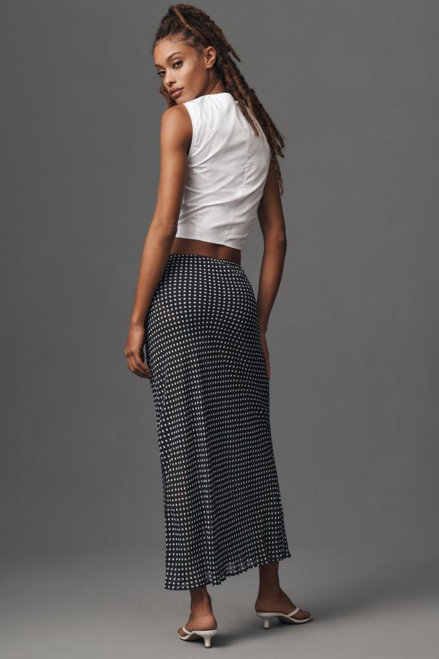 The Tilda Sheer Slip Skirt | Anthropologie