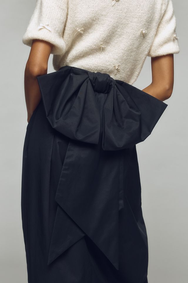 Falda Midi Maeve con Lazo Esculpido | Anthropologie ES