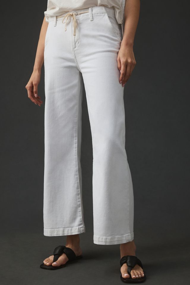 Paige Carly High Rise Wide Leg Jeans Anthropologie