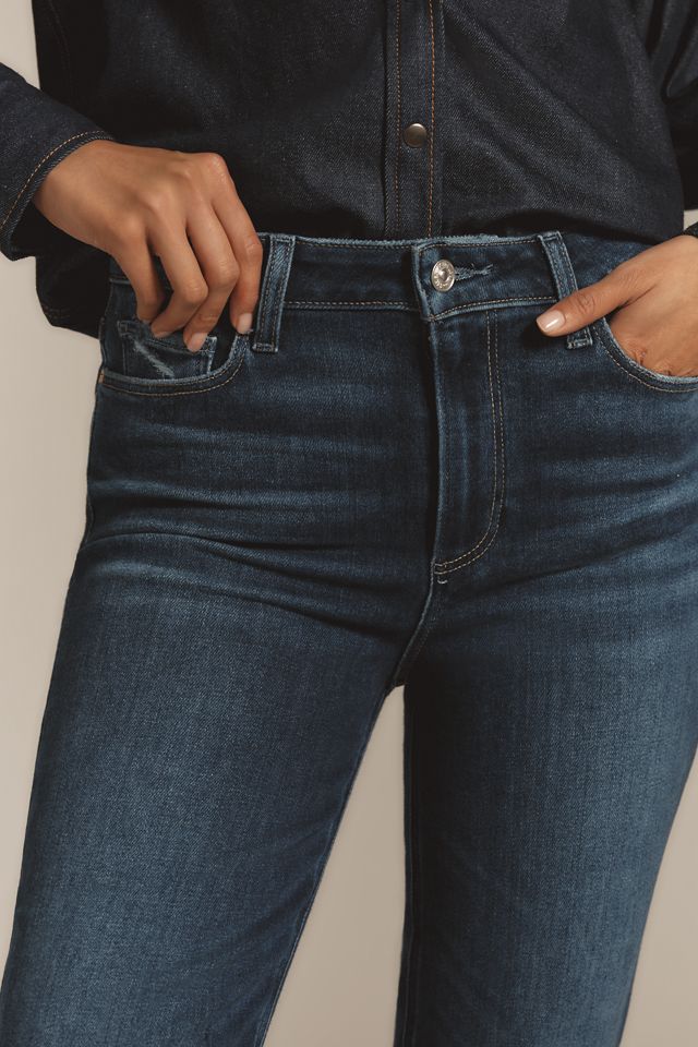 PAIGE Cindy High-Rise Straight-Leg Jeans | Anthropologie