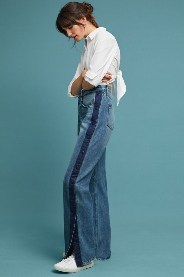 3x1 High-Rise Snap-Off Jeans | Anthropologie