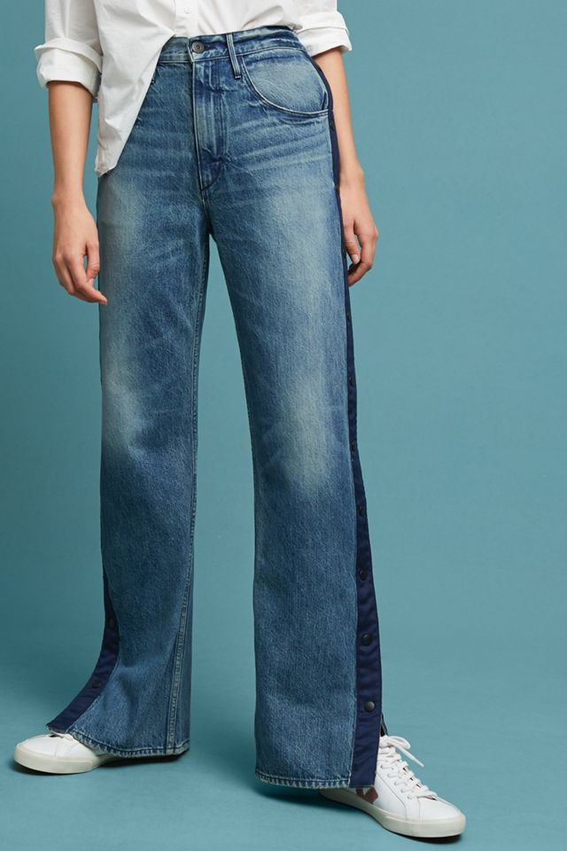 3x1 High-Rise Snap-Off Jeans | Anthropologie