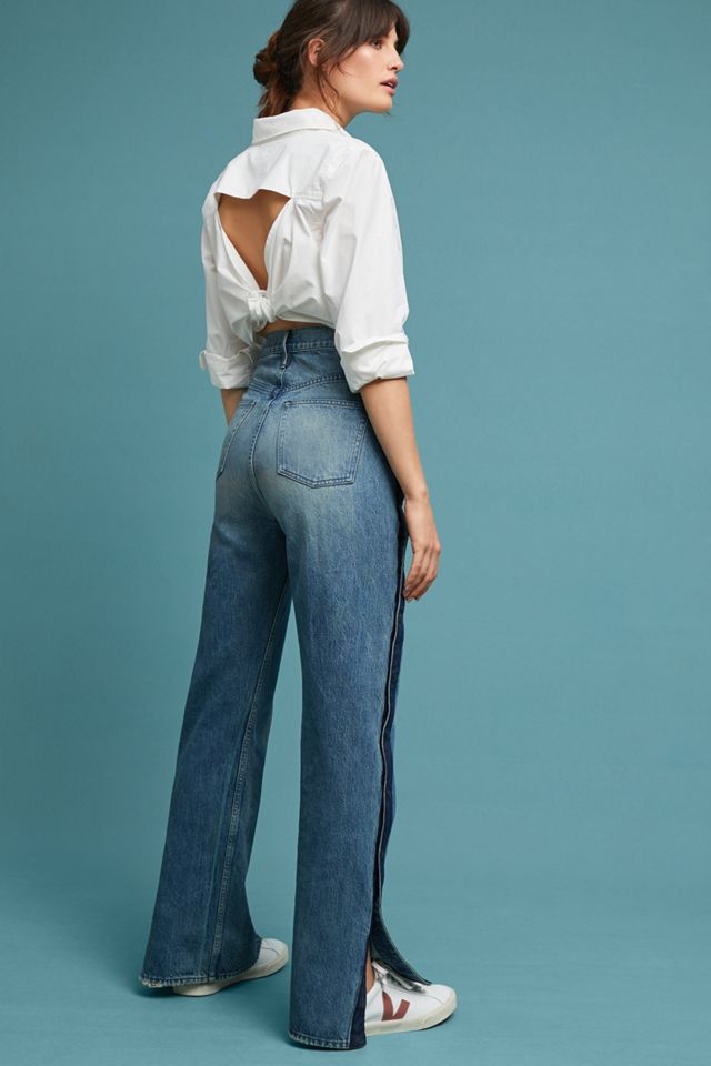 3x1 High-Rise Snap-Off Jeans | Anthropologie