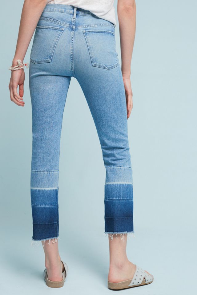 3x1 NYC W4 Shelter Ultra High-Rise Straight Cropped Jeans | Anthropologie