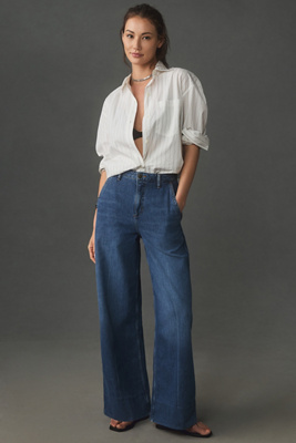 Lee Stella High-Rise A-Line Trouser Jeans | Anthropologie