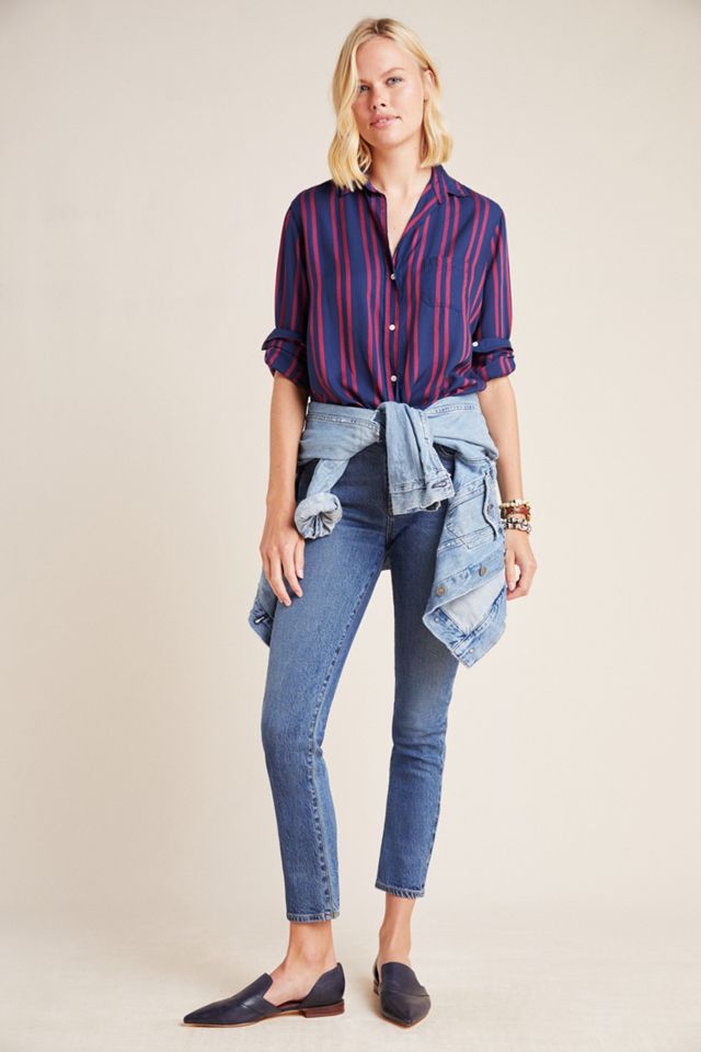 AGOLDE Toni High-Rise Straight Jeans | Anthropologie