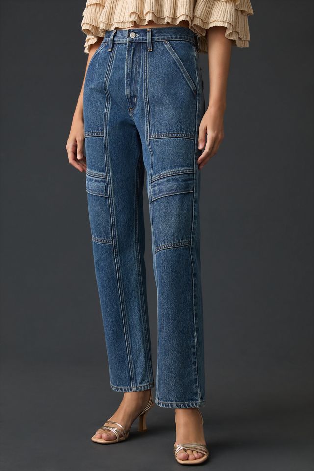 AGOLDE Cooper Straight Cargo Jeans | Anthropologie