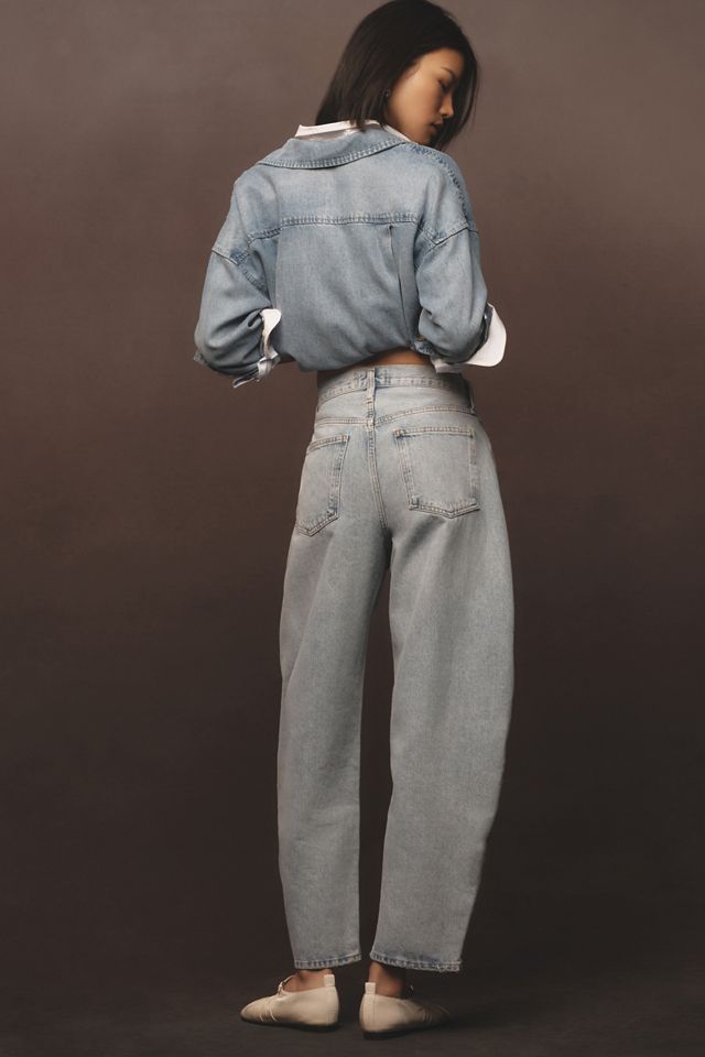 AGOLDE Balloon High-Rise Tapered Jeans | Anthropologie