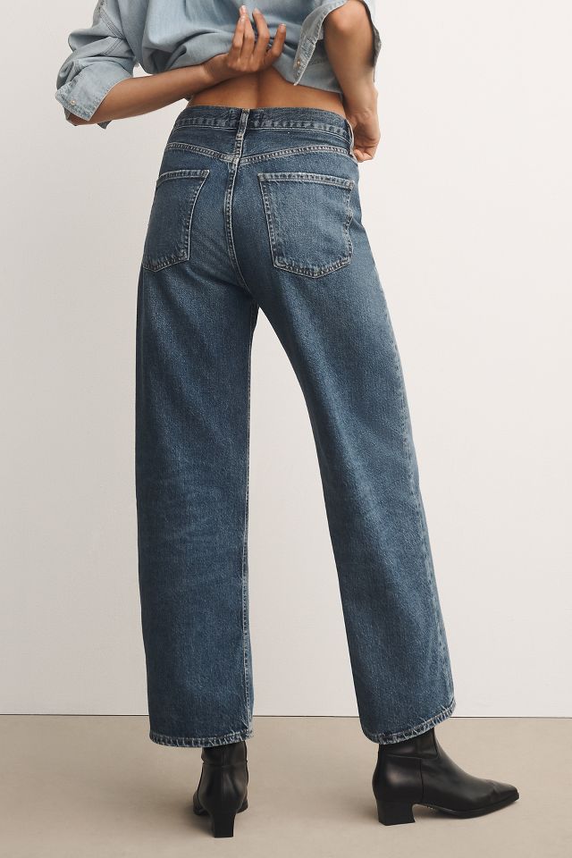 AGOLDE Ren High-Rise Wide-Leg Jeans | Anthropologie