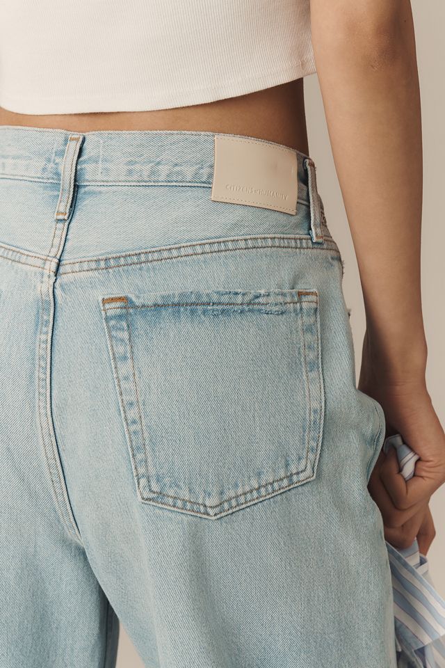 Citizens of Humanity Miro Relaxed High-Rise Tapered Jeans | Anthropologie