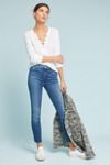 MOTHER The Vamp Fray Mid-Rise Skinny Jeans | Anthropologie