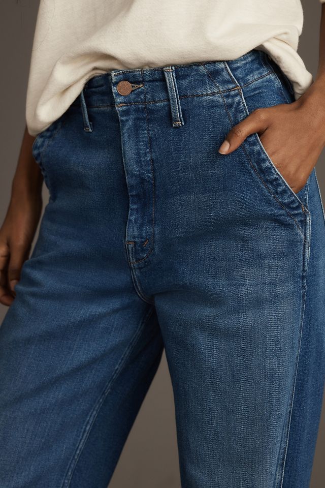 MOTHER The Major Zip Skimp High-Rise Jeans | Anthropologie