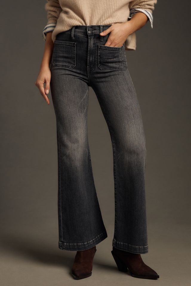 MOTHER The Hustler Roller Skimp Patch Pocket Jeans | Anthropologie