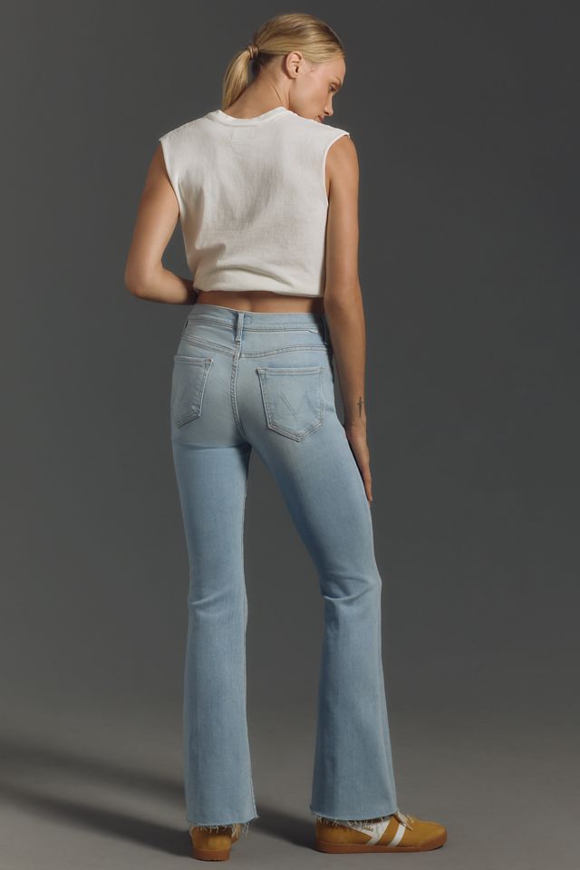MOTHER The Weekender Mid-Rise Flare Jeans | Anthropologie