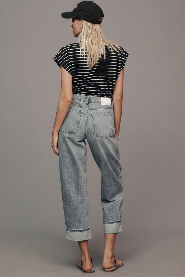 DL1961 Thea Boyfriend Mid-Rise Relaxed-Leg Jeans | Anthropologie