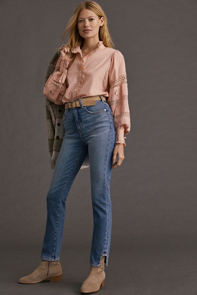 Pilcro The Cigarette Slim Straight Jeans | Anthropologie