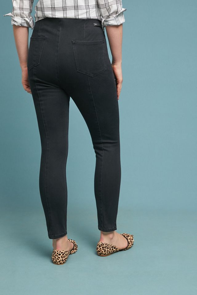 Pilcro High-Rise Performance Denim Leggings | Anthropologie
