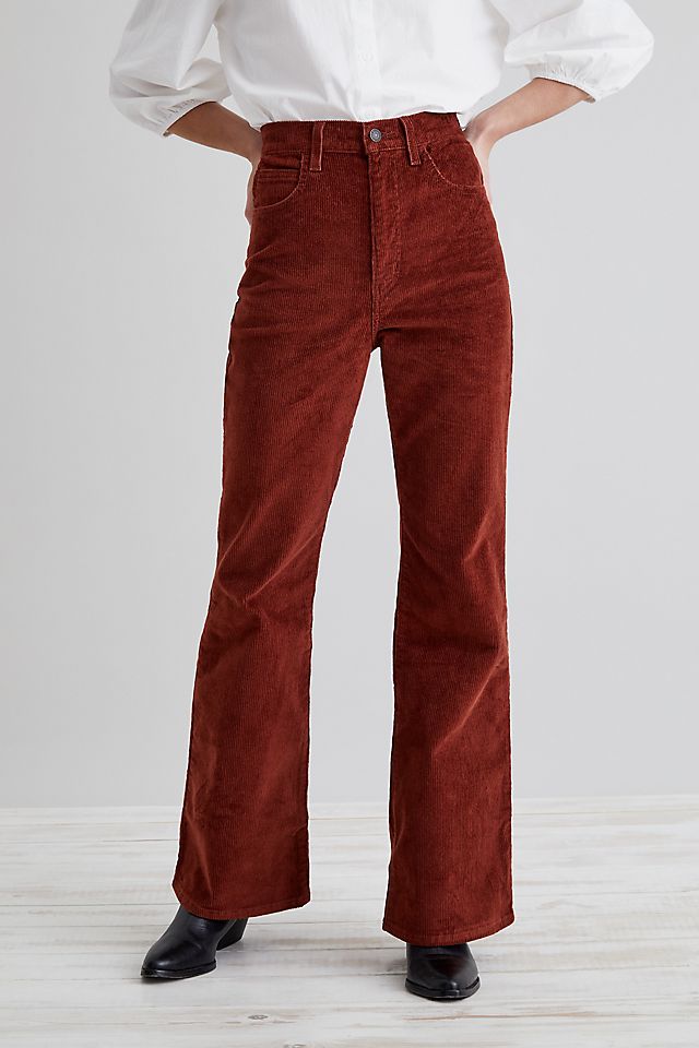 Levi's 70's Ultra High-Rise Corduroy Flare Pants | Anthropologie Levi's 70's Ultra High-Rise Corduroy Flare Pants | Anthropologie