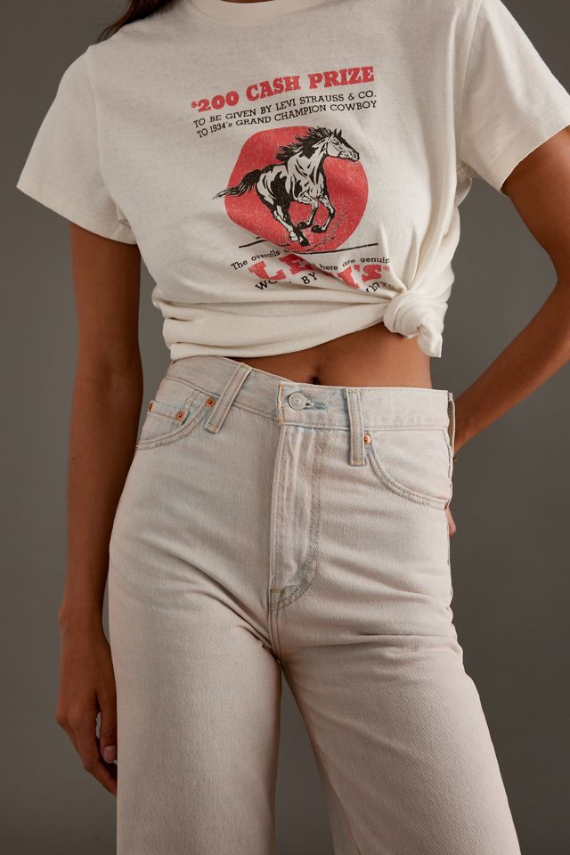Levi's Ribcage Wide-Leg Jeans | Anthropologie UK